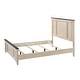 Roseanne 5 Piece Cream Brown Panel Bedroom Set - Bed Bath & Beyond ...