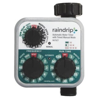 Raindrip 3 Dial Drip Water Timer R675CT Unit: EACH - Bed Bath & Beyond ...