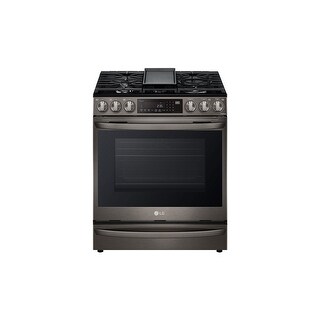 LG LG 6.3 cu ft. Smart Wi-Fi Enabled ProBake Convection inchstaView Gas ...