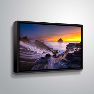 Cape Kiwanda in Oregon Gallery Wrapped Floater-framed Canvas - Bed Bath ...
