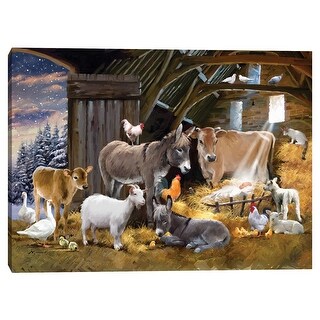 Nativity 3 Canvas Art Print - Bed Bath & Beyond - 38918992