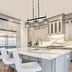 Kasy Modern 3-Light Textured Glass Chandelier Kitchen Island Lights for ...