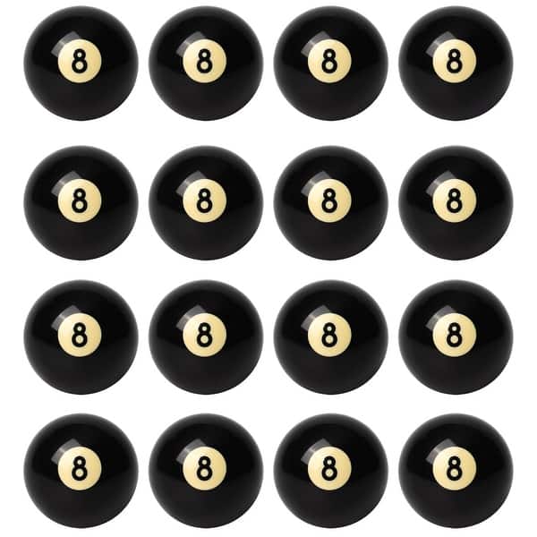 pool table ball size