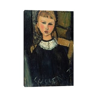 iCanvas "Lucienne, c.1916-17" by Amedeo Modigliani Canvas Print - Bed ...