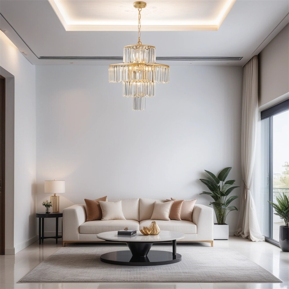 4 Tiers, Modern & Contemporary Chandeliers - Bed Bath & Beyond