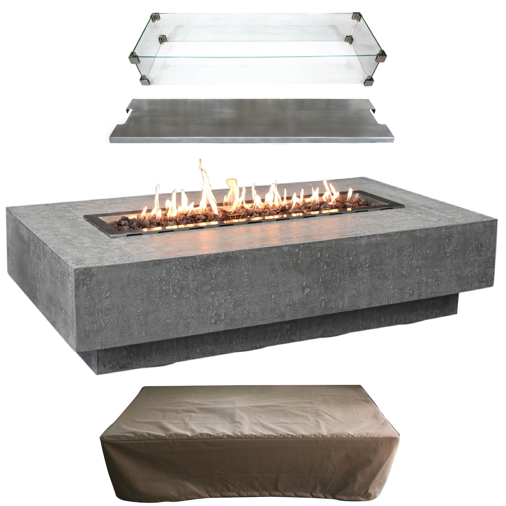Rectangle Fire Pits - Bed Bath & Beyond