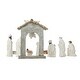Glitzhome 11 Pcs Ivory Resin Nativity Figurine Set - Bed Bath & Beyond ...
