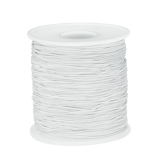 Elastic Cord Stretchy String 0.8mm 109 Yards White for Crafts - Bed ...