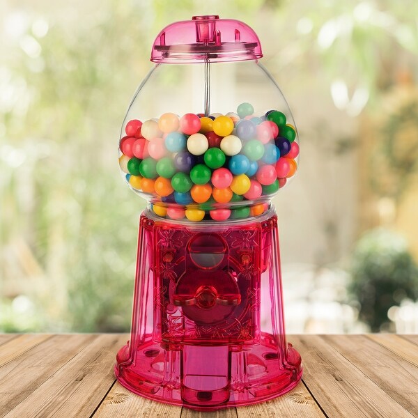 11 Inch Translucent Gumball Machine Coin Operated Candy Dispenser Bed Bath Beyond 40374871