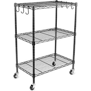 3-Tier Storage Shelves, Wire Rack Shelving Unit - Bed Bath & Beyond ...