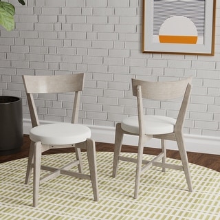 Hillsdale Mayson Wood Dining Chair, Set of 2, Gray - Bed Bath & Beyond ...