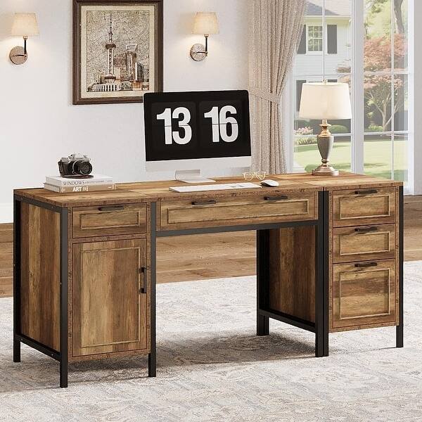 computer desk sideboard