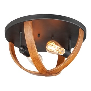 Maxim Compass 2 Light 16" Wide Flush Mount Bowl Ceiling Fixture - Bed ...