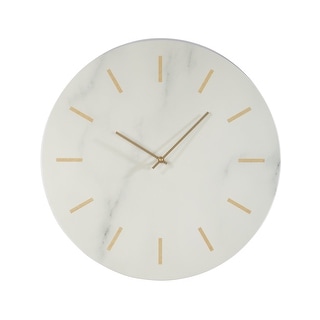 Faux Marble Wall Clock - Bed Bath & Beyond - 43094224