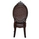 Brown and Cherry Oval Back Side Chairs (Set of 2) - Bed Bath & Beyond ...