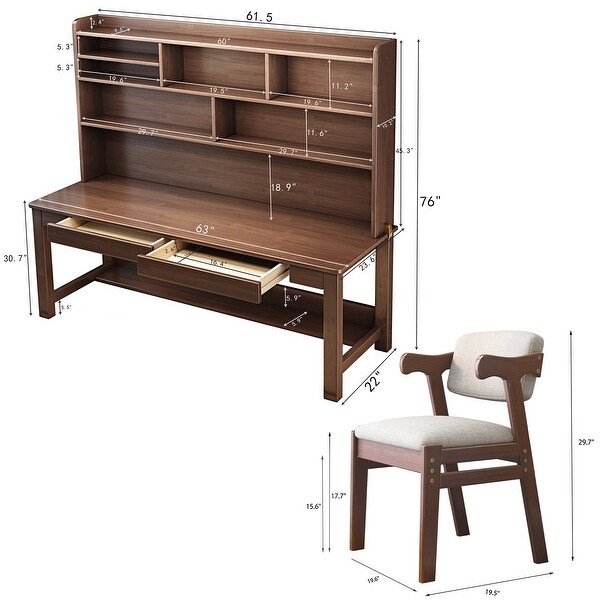 Kids Desk and Chair Set Child s Study Table with Drawers and Storage Shelf Simple Home Writing Table On Sale Bed Bath Beyond 41106091