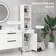 Bathroom Storage Cabinet Free Standing Bathroom Storage Unit - Bed Bath ...