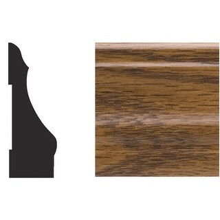 Royal Building Products 7' H Oak Colonial Casing 5074181 Unit: EACH ...