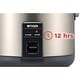 Tiger JNP-S18U-HU 10-Cup Rice Cooker and Warmer, Stainless Steel Gray ...