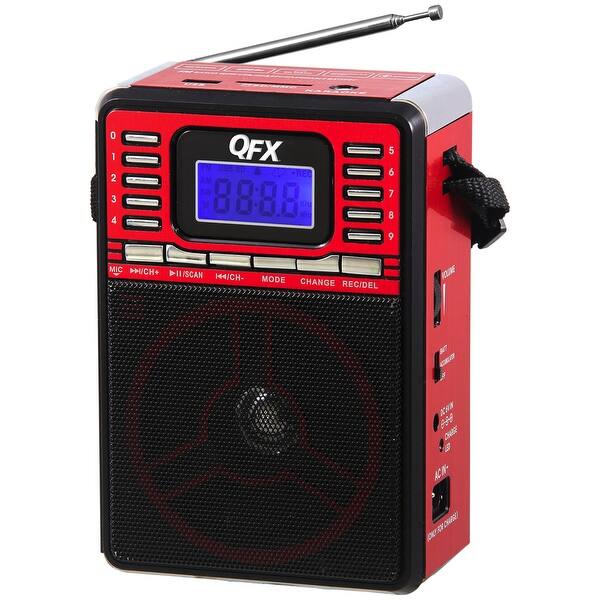 Quantum FX Portable PA System with USB/SD and FM Radio - Bed Bath ...