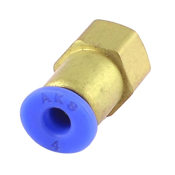 Unique Bargains Industry 9mm Thread to 4mm Inner Dia Pipe Pneumatic ...