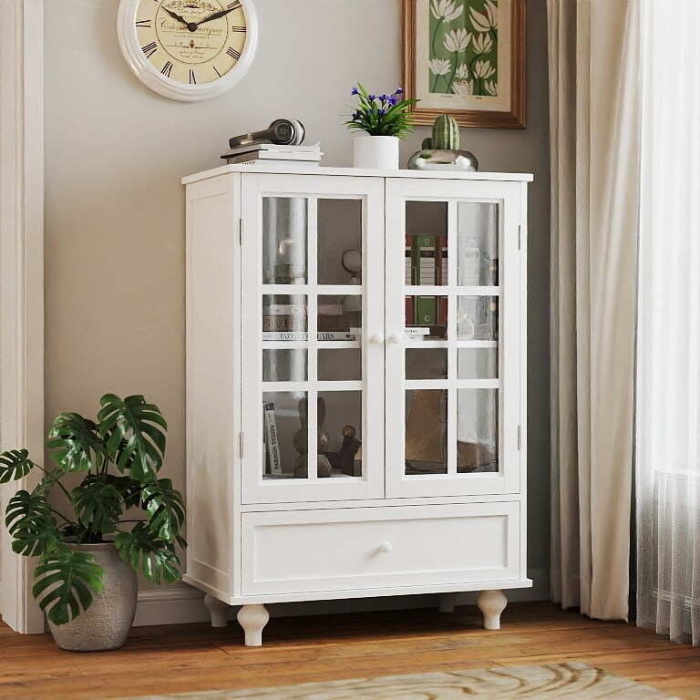 White wood buffet cabinet store