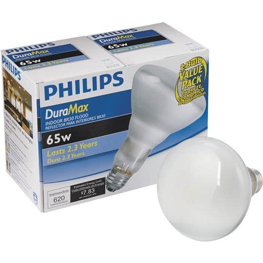 Philips Lighting Co 2Pk 65W Reflector Flood 166926 Unit: EACH - Bed ...