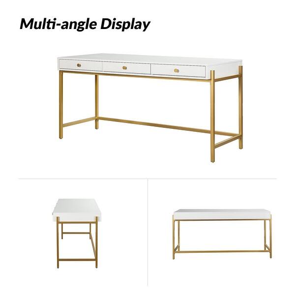 Tanisha Writing Desk with Drawers for The Office - Bed Bath & Beyond ...