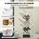 White Tree Bookshelf 5 Shelf Tree Bookcase Small Wood Standing Book ...