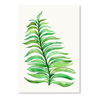 Americanflat - Royal Fern by Modern Tropical - 16"x20" Poster Art Print ...