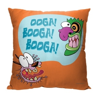 Cartoon Network Courage the Cowardly Dog Ooga Booga 18 Inch Throw ...