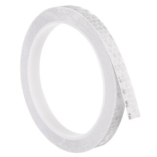 Reflective Tape, 1 Roll 26 Ft x 0.4-inch Safety Tape Reflector, White ...
