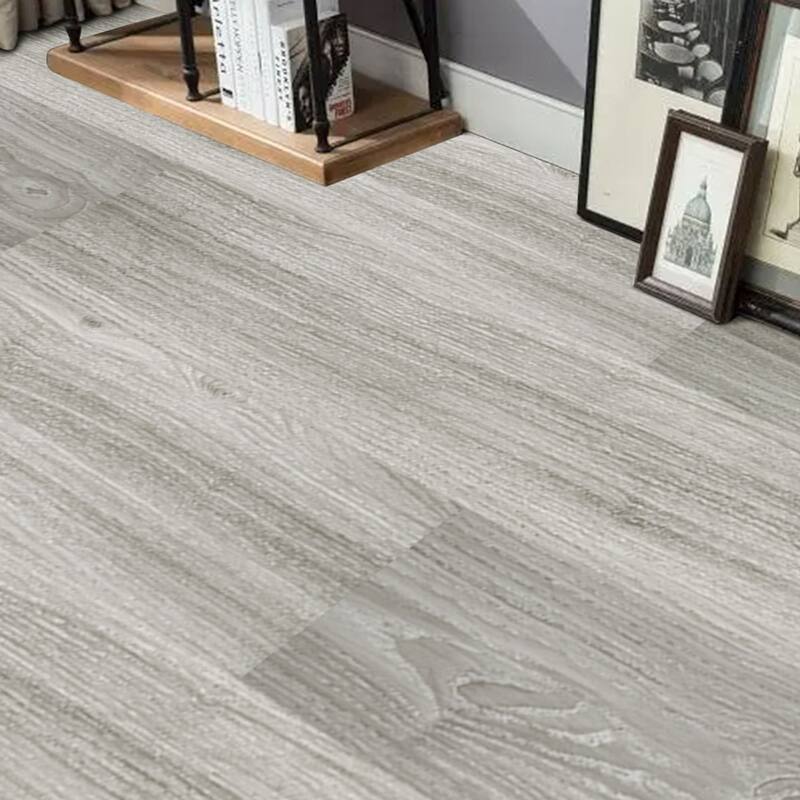 Art3d Peel and Stick Vinyl Floor Tiles Wood Look Planks, 36'' × 6 ...