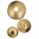Gold Metal Large Metallic Disk Plate Home Wall Decor (Set of 3) - Bed ...