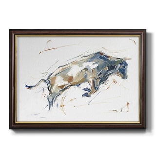 Modern Bull Study I Premium Framed Canvas- Ready to Hang - Bed Bath ...
