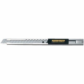 Stainless Steel Auto-Lock Utility Knife w/ Blade Snapper - Unpainted ...