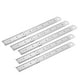 5Pcs Steel Ruler,8 inch Ruler,Ruler" and Centimeters Measuring Ruler ...