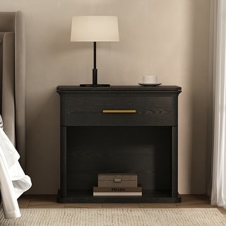 Manhattan Comfort Clifford Nightstand (1-Drawer) - Bed Bath & Beyond ...