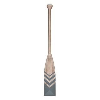 Distressed Coastal Wood Chevron Oar Wall Decor - Bed Bath & Beyond ...