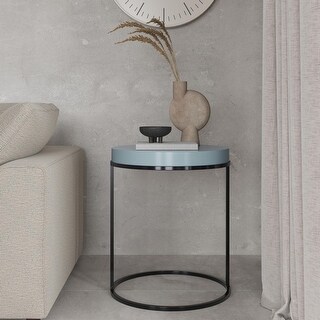 Cortney's Collection Perry Round Accent Table - Bed Bath & Beyond ...