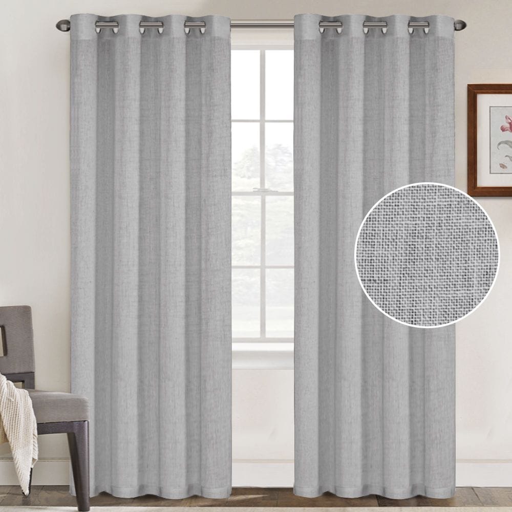 Grey Grommet Curtains - Bed Bath & Beyond