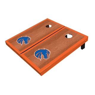 Boise State Broncos Orange Rosewood Matching Borders Cornhole Boards ...