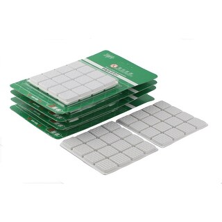 Table EVA Square Anti Slip Furniture Feet Pads Protector White 18 x ...