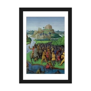 iCanvas "Ms Fr 247 fol.270 Battle between the Maccabees and the ...