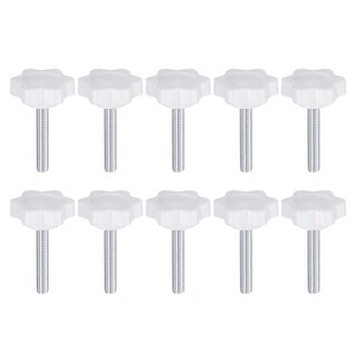 Star Knobs Male Thread Plastic Point Stud Knob Hand Tightening Clamping ...