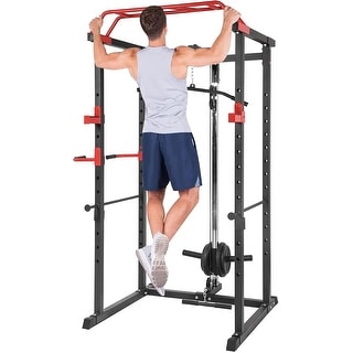 Full Body Train Power Rack Squat Cage, Fitness Smith Cage System - 43.3 ...