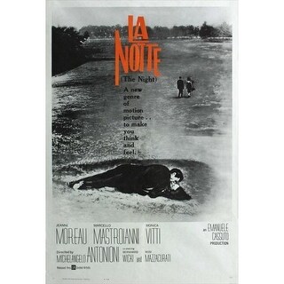 La Notte Movie Poster (11 X 17) Item Movaj8223 - Bed Bath & Beyond ...