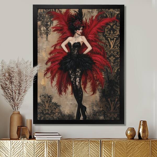burlesque dancer art