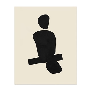 Sit Digital Abstract Minimal Art Print/Poster - Bed Bath & Beyond ...