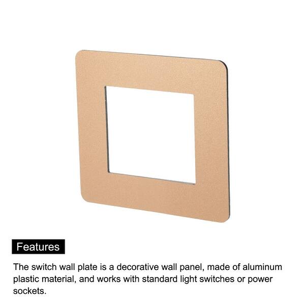 decorative light switch surround